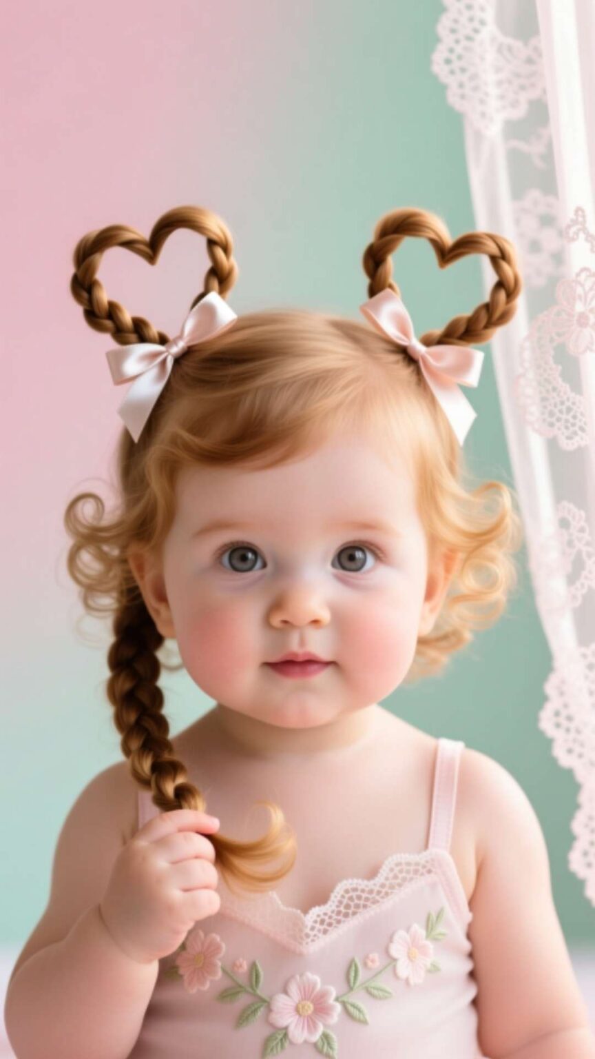 24+ Baby Girl Hairstyles | Easy And Cute