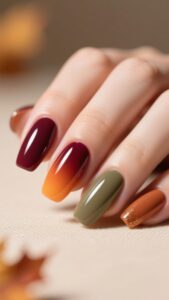 25+ Fall Gel Nails Ideas | Match Every Fall Outfit