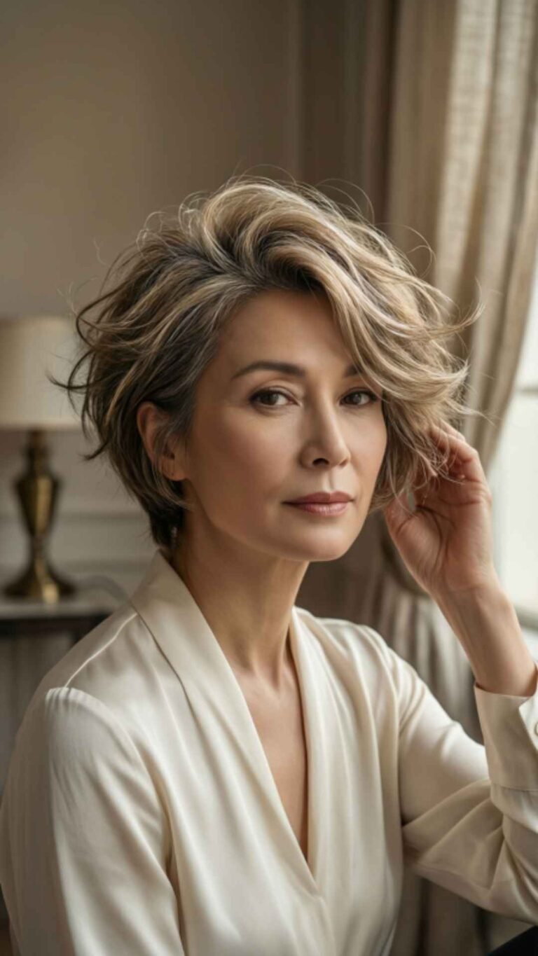 24+ Hairstyles For Older Women With Thin Hair | Easy Haircut